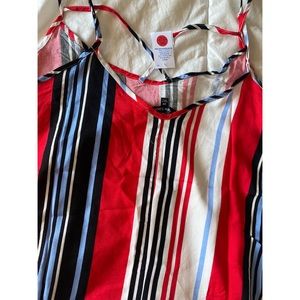 Tops | Red White And Blue Tank Top | Poshmark
